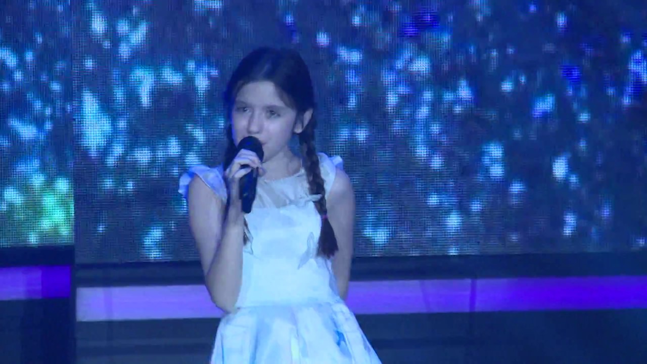 Second rehearsal: Lidia Ganeva (Bulgaria) Junior Eurovision 2016 ...