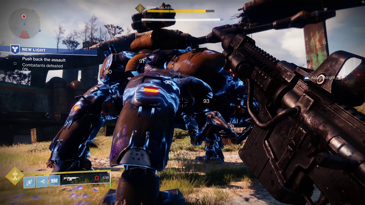 Destiny 2 Red War PC 4K Walkthrough Part 1. - YouTube