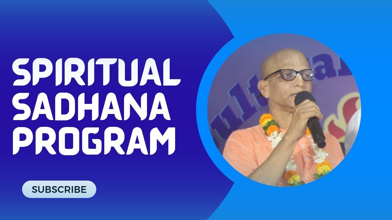 HG Pancharatna Prabhu || Spiritual Sadhana Program || LIVE || ISKCON Brahmapur - YouTube