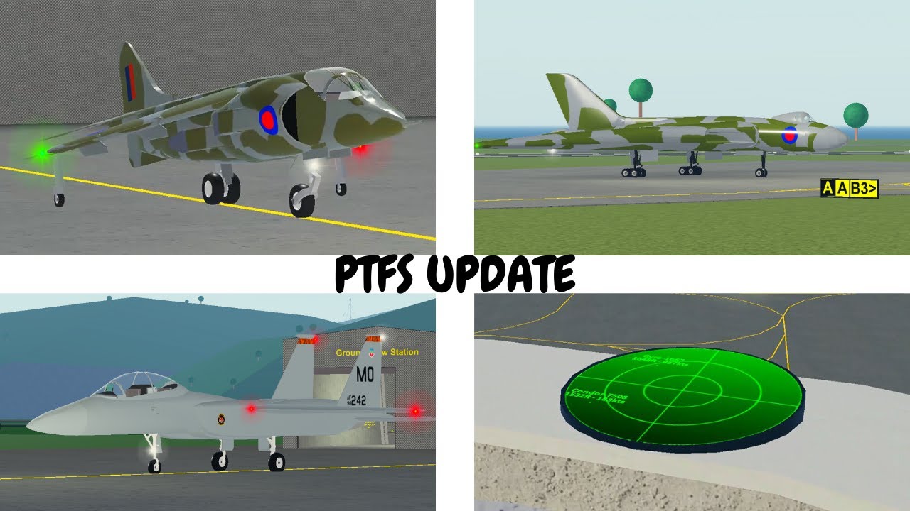 VTOL, F15, AND MORE! | PTFS UPDATE SHOWCASE - YouTube