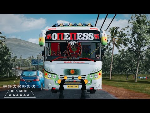 ONENESS Kerala Bus Mod In Bus Simulator Indonesia - Bussid Bus Mod ...