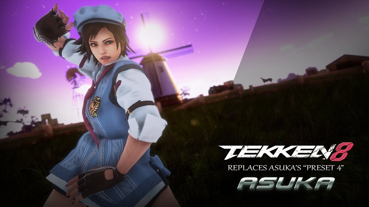 Tekken 8 Asuka Kazama Outfit Mod Preview Youtube