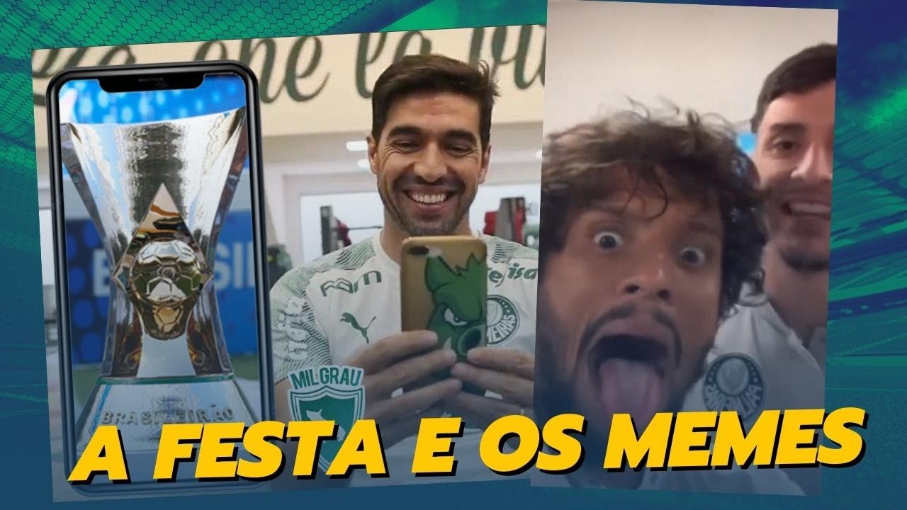 COMEMORAÇÃO, MEMES E O MELHOR DO TÍTULO BRASILEIRO DO PALMEIRAS - YouTube