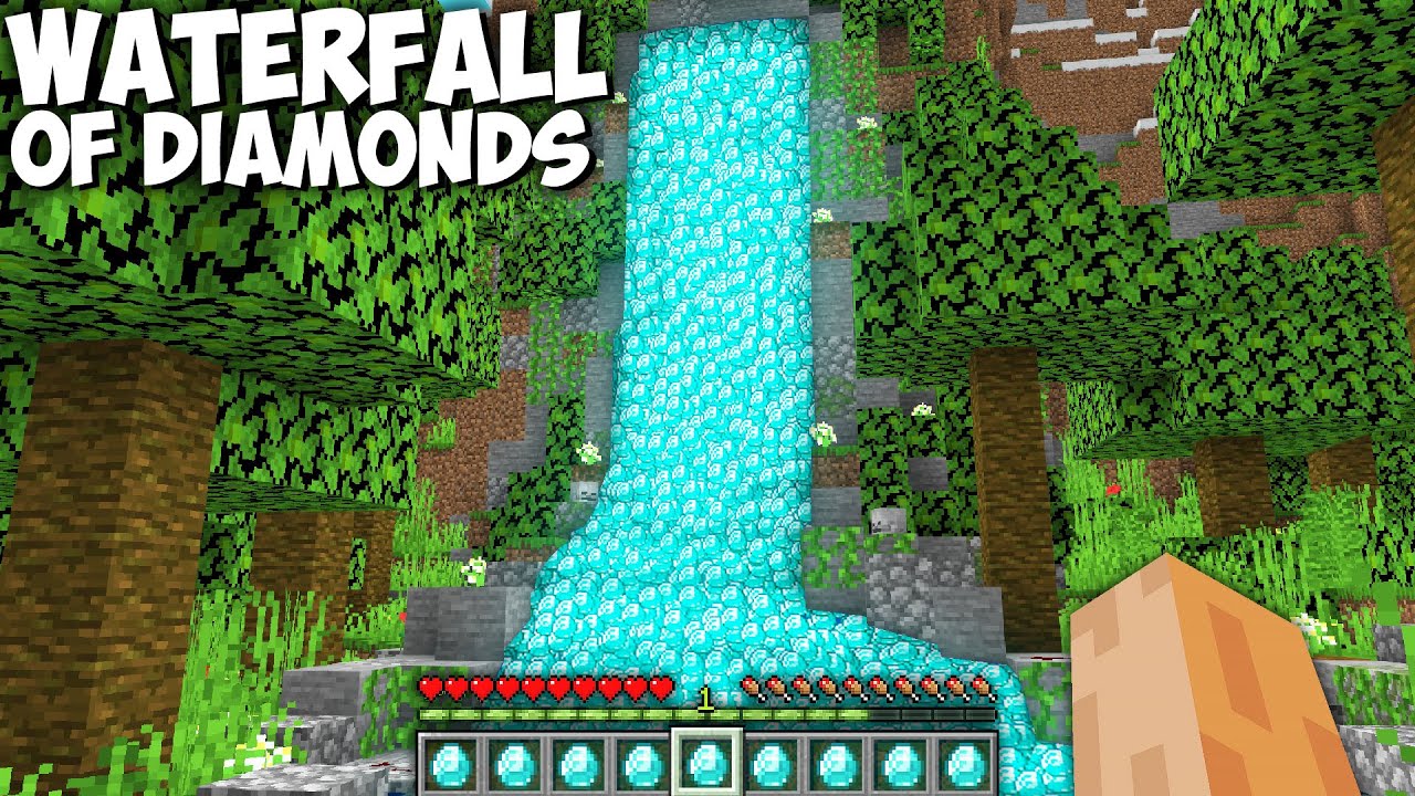 I walked through the Jungle and found WATERFALL OF DIAMONDS ...
