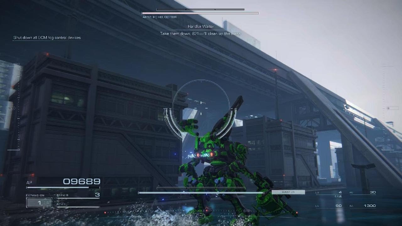 ARMORED CORE 6 - Destroy the PCA Enforcement Squad - YouTube