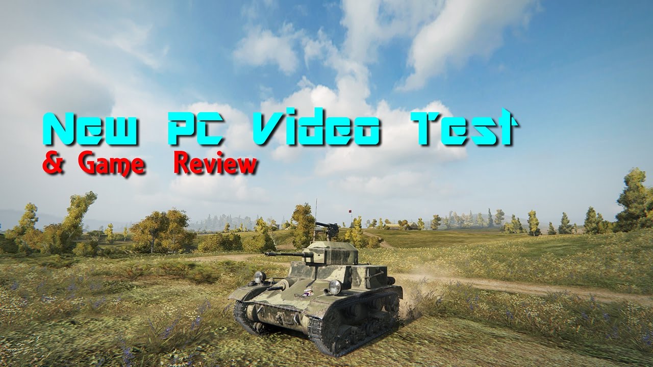 New PC Video Test & Game Review - YouTube