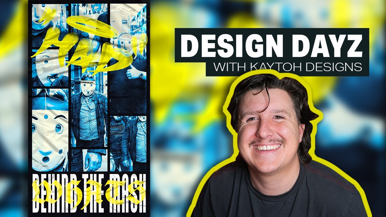 Whats Behind The Mask Time Lapse | Poster Designs | Photoshop Fun - YouTube