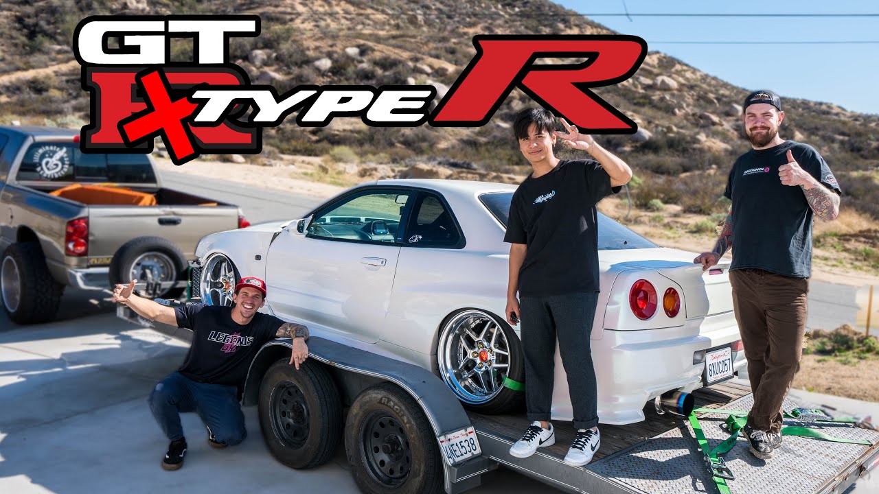 @illiminate BROUGHT ME THE GT TYPE R! *R34 K SWAP* - YouTube
