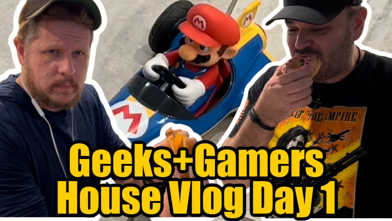 Geeks+Gamers in Orlando VLOG Day 1 | Getting Set Up in the House - YouTube