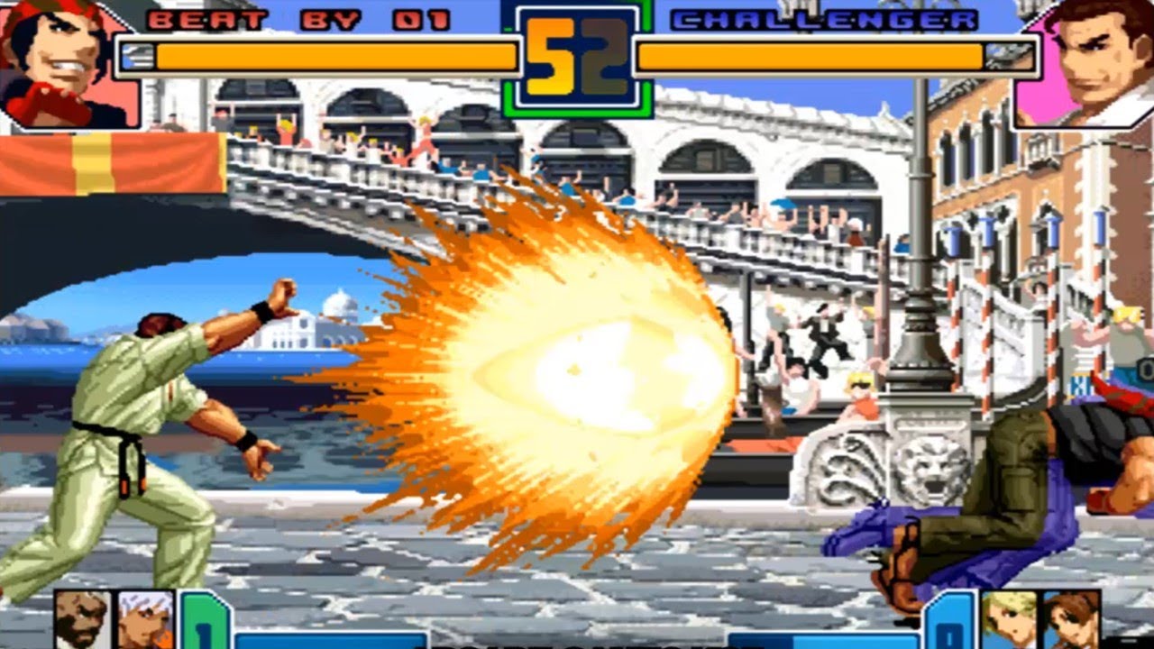 KOF 2001 fsdwerfwfwe VS AMG-C63 킹 오브 파이터 2001 - YouTube