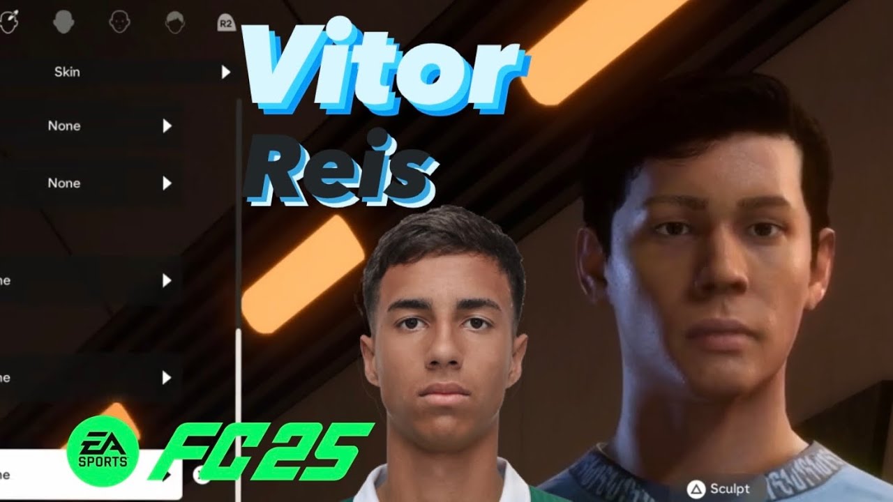 EA FC25 | Vitor Reis Lookalike| Man city new signing - YouTube