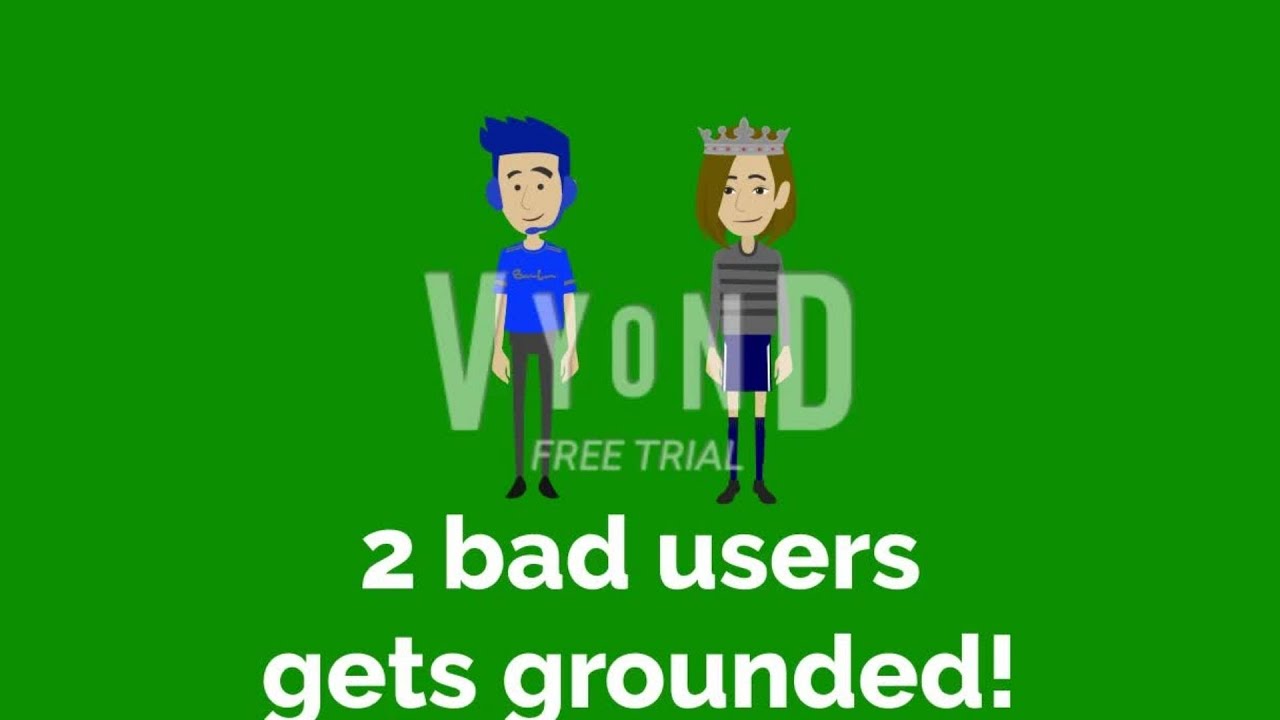 2 Bad Users Gets Grounded - YouTube