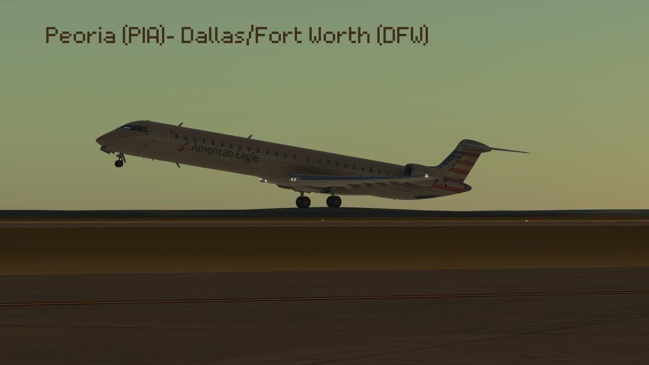 Infinite Flight Update 24.3 Livestream American CRJ-900 PIA-DFW - YouTube