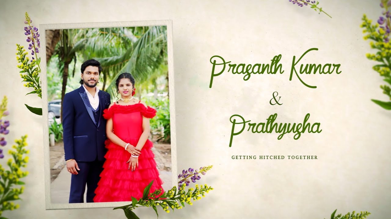 Prasanth Kumar weds Prathyusha - YouTube