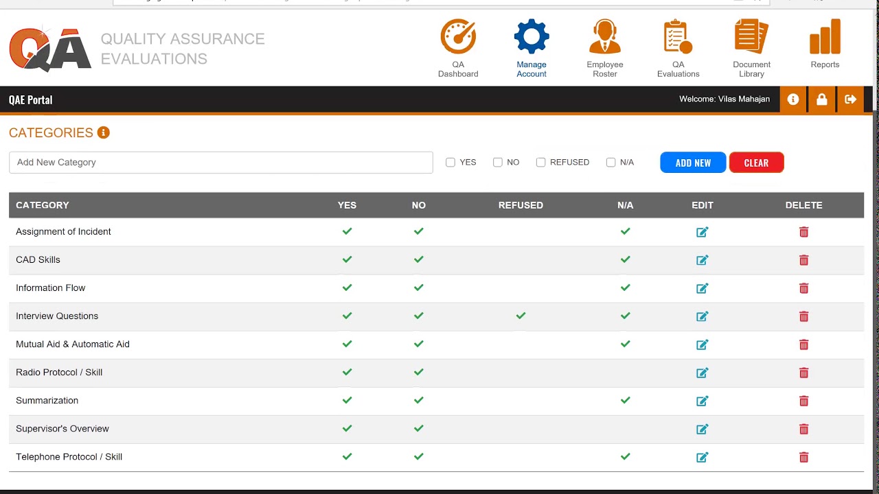 Manage Account for Quality Assurance - YouTube