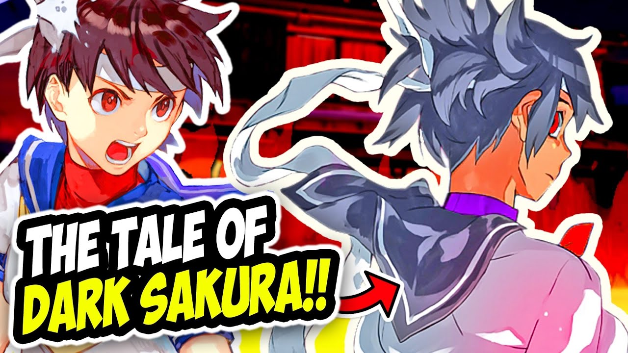 What is the mystery behind dark Sakura? Street fighter - YouTube