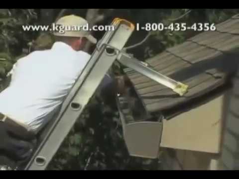 KGuard Leaf Free Gutter Systems - YouTube