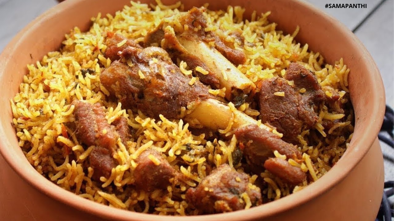 How to make Mutton Dum Biryani | Christmas special Mutton Biryani ...