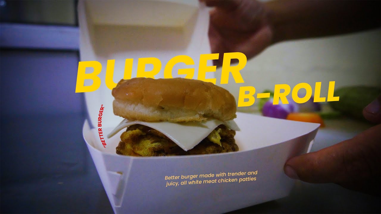 EPIC B-ROLL BURGER MAKING - CINEMATIC HANDHELD - YouTube