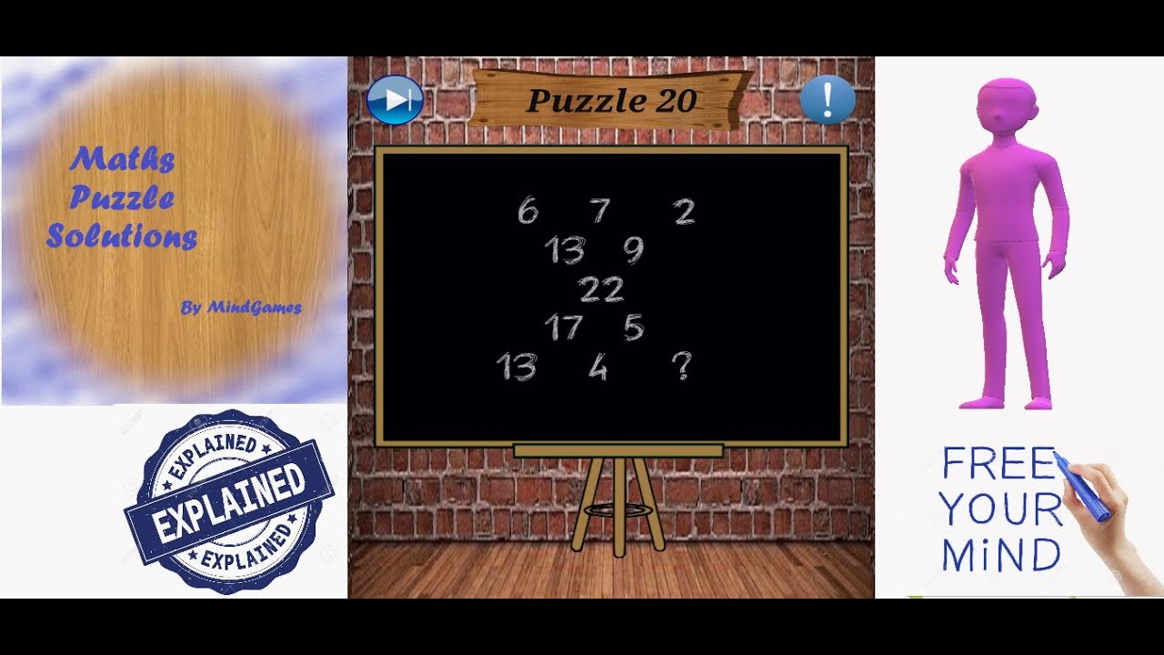Maths Puzzle 20 Explained YouTube maths-puzzle-20-explained-youtube