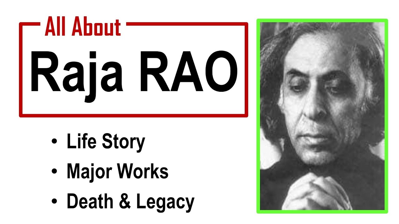 Raja Rao Biography || In Hindi with Notes - YouTube