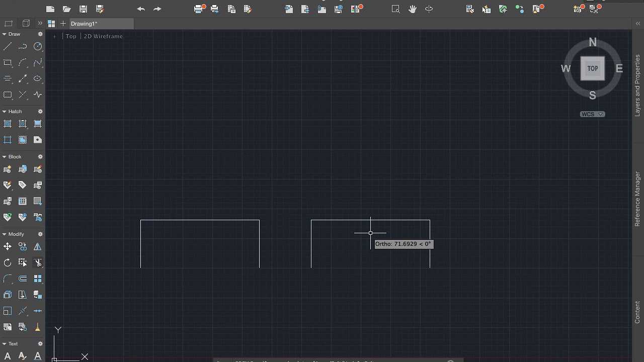 Tutorial Perintah Dasar AutoCAD part 10 - YouTube