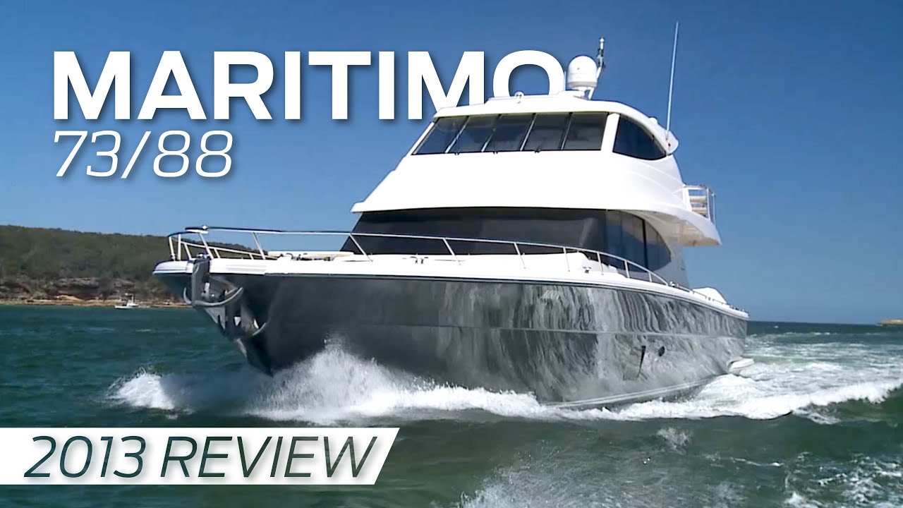 Maritimo 73/88 | Boat Review - YouTube