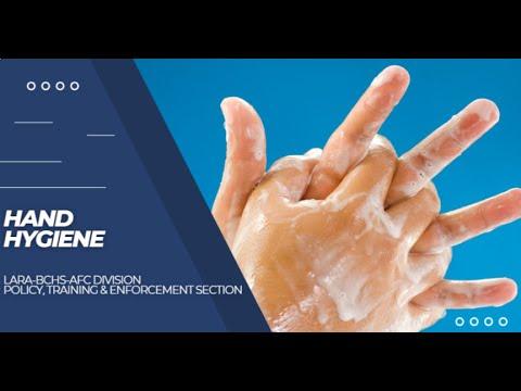 AFC Division's Training on Hand Hygiene - YouTube
