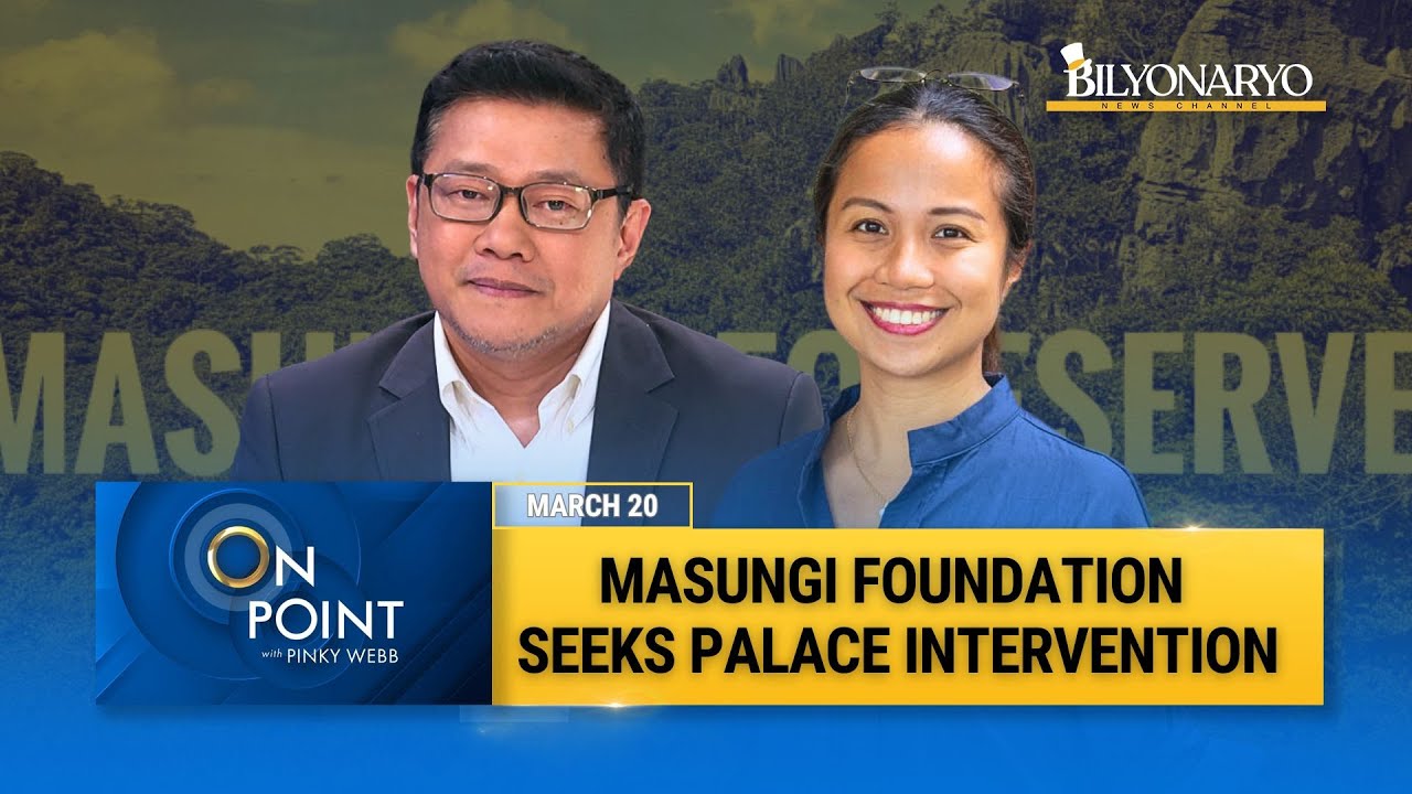 On Point: DENR Issues Eviction Notice to Blue Star: Masungi Seeks ...