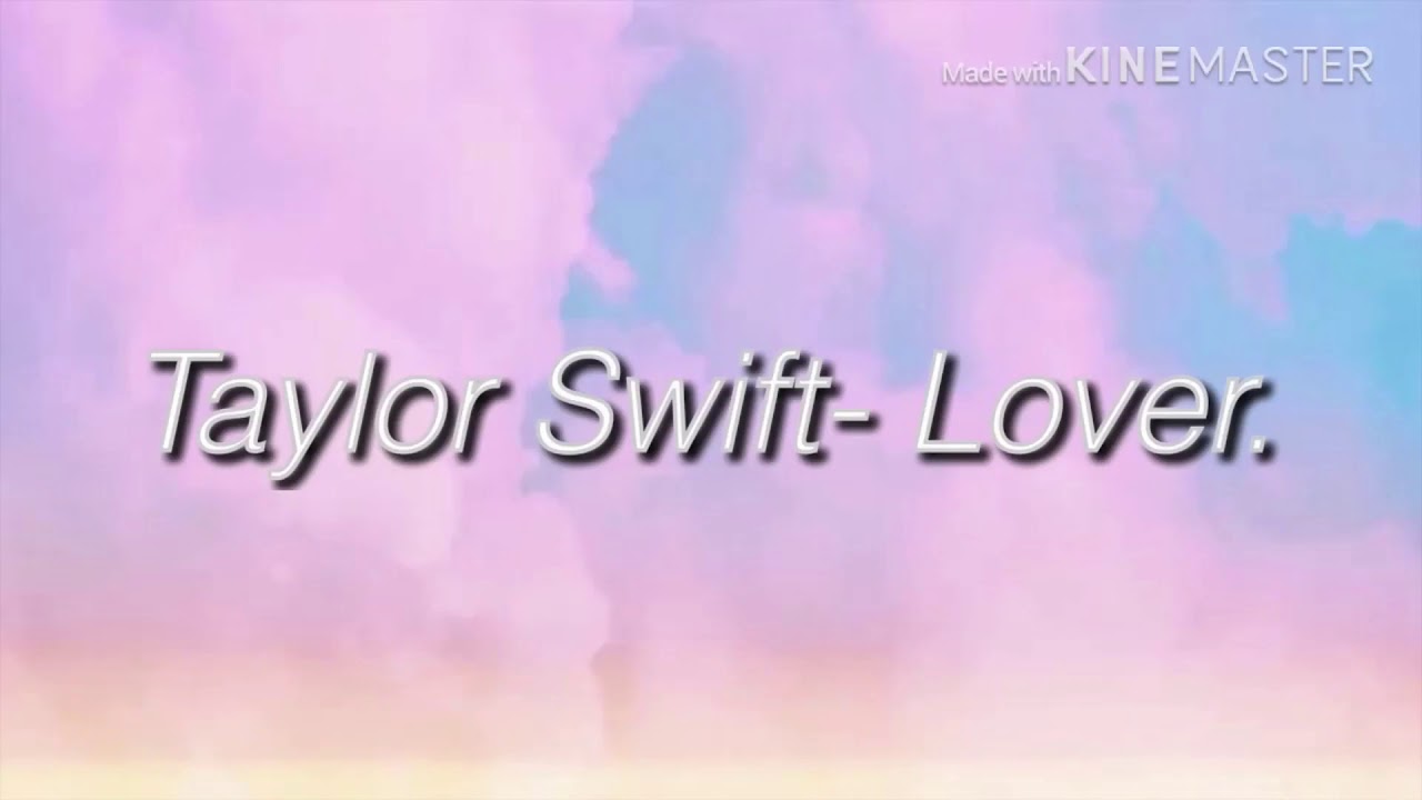 Taylor Swift- Lover (Lyrics/Letra) - YouTube