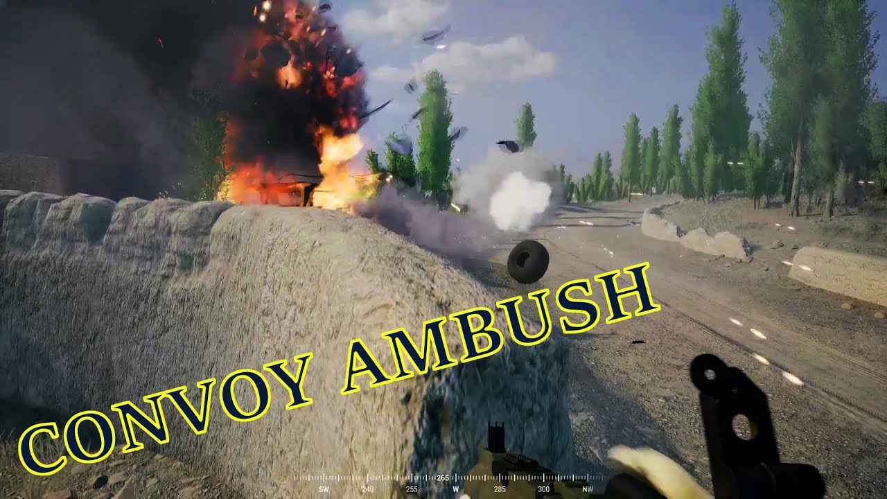 Squads ops Ambush Gameplay, Intense firefight - YouTube