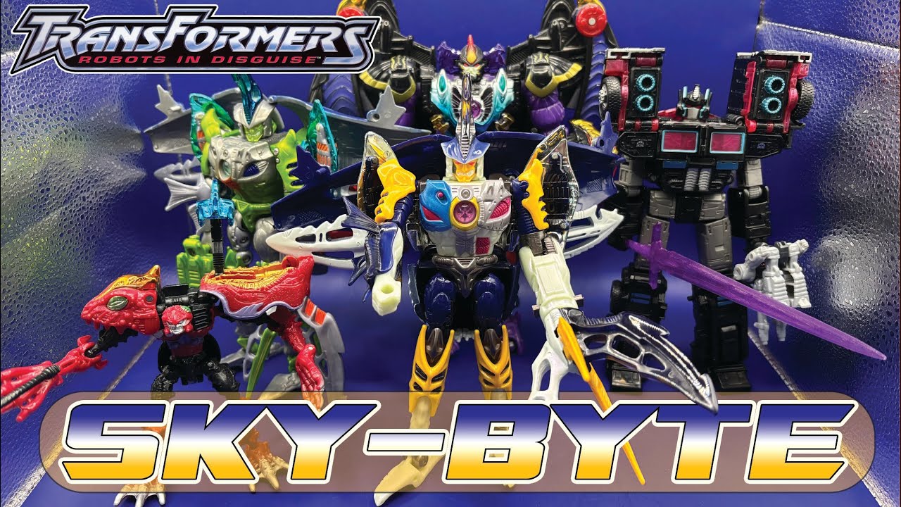 Transformers Sky Byte Transformers R.I.D. 2001 Predacon - YouTube