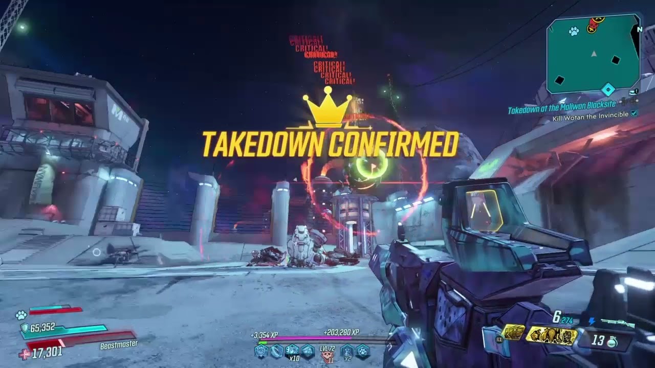 LAZY FLAK BUILD Borderlands 3 (MESSY BREAKUP SHIELD + LOADER BOT) - YouTube