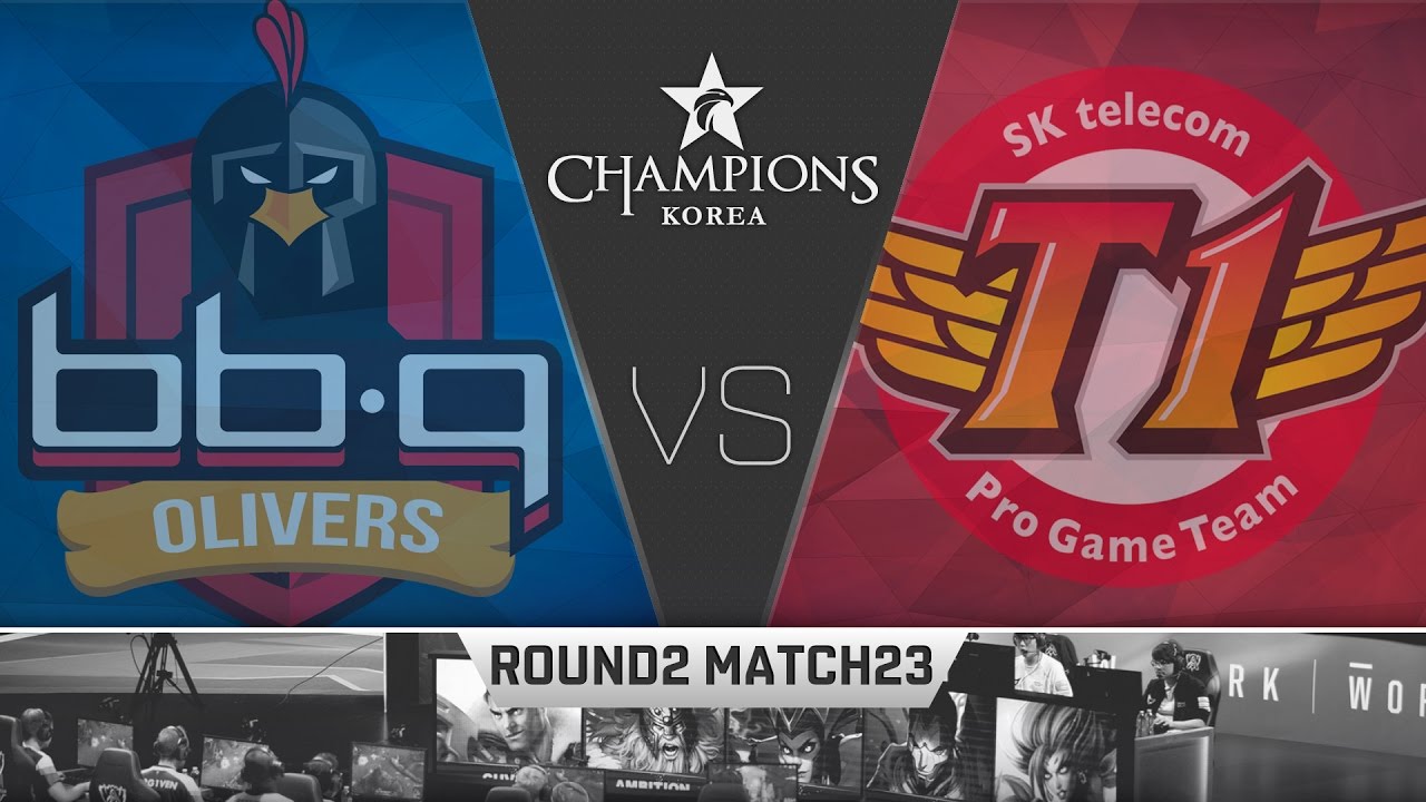 bbq vs SKT 1세트 [17.03.18] 2017 LCK Spring - YouTube