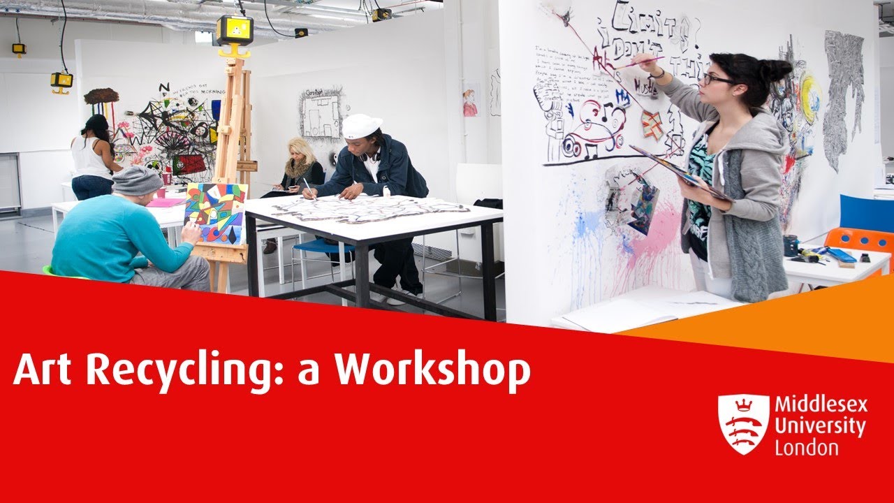 Art Recycling: a Workshop - YouTube