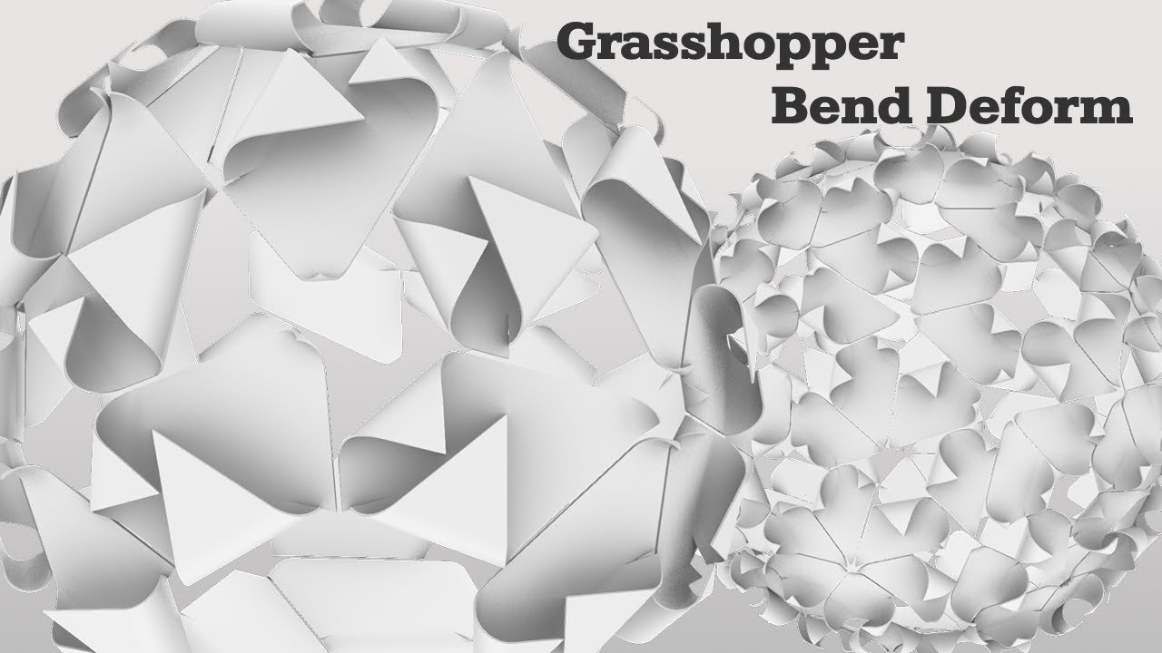 Grasshopper - Bend Deform - YouTube