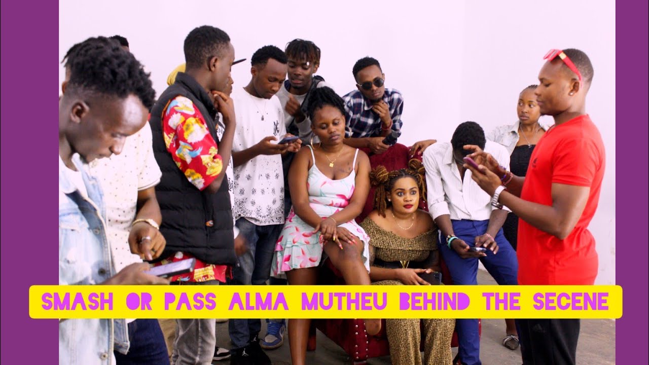 Smash or Pass Alma mutheu behind the scene show - YouTube