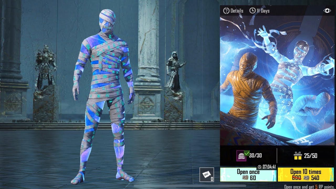 Luckiest Crate Opening Ever | Ultimate Mummy Suit | Pubg Mobile - YouTube