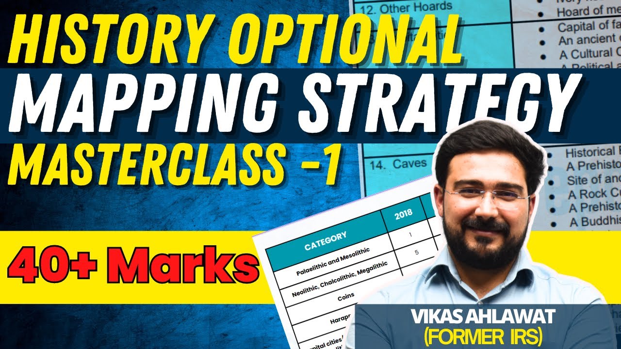 How to do History Optional Mapping - Strategy by Vikas Ahlawat Sir ...
