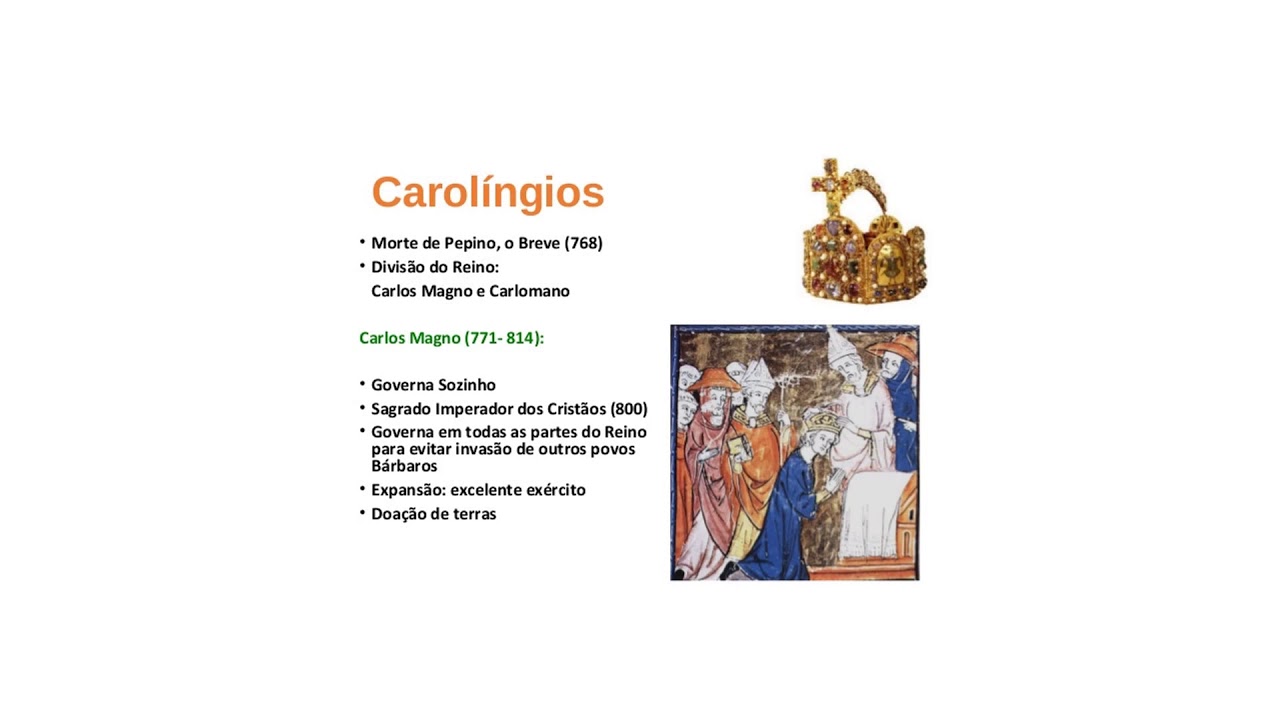 DINASTIA MEROVINGIA E CAROLINGIA - HISTÓRIA - YouTube