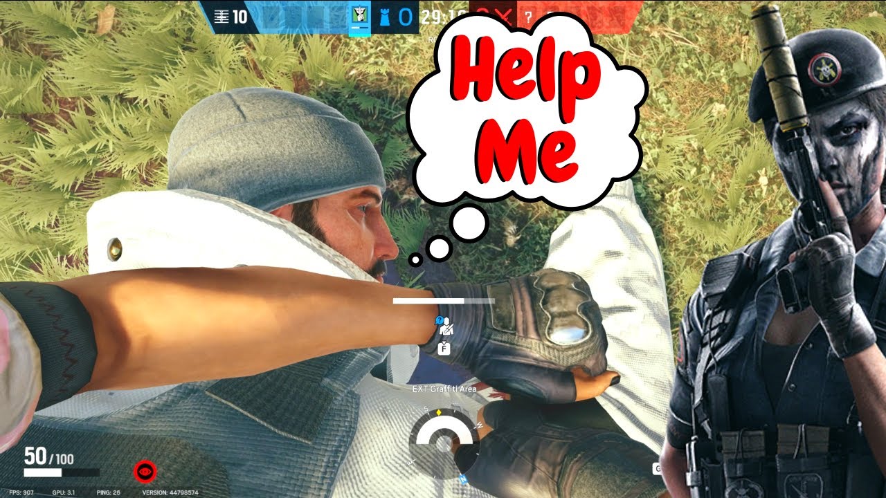 Using The Scariest Op In Rainbow Six Siege Youtube