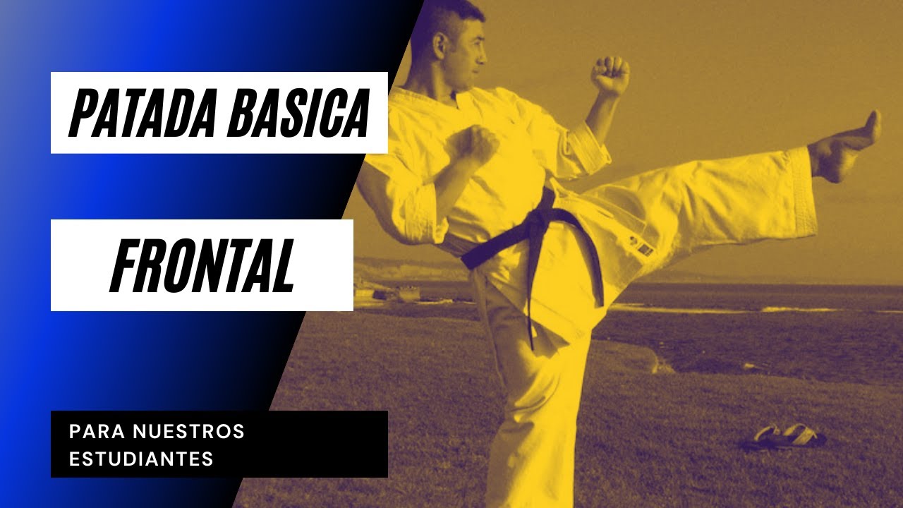 Patadas básicas frontales - YouTube