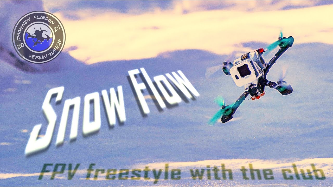 Snow Flow at an awesome spot | FPV Freestyle - YouTube