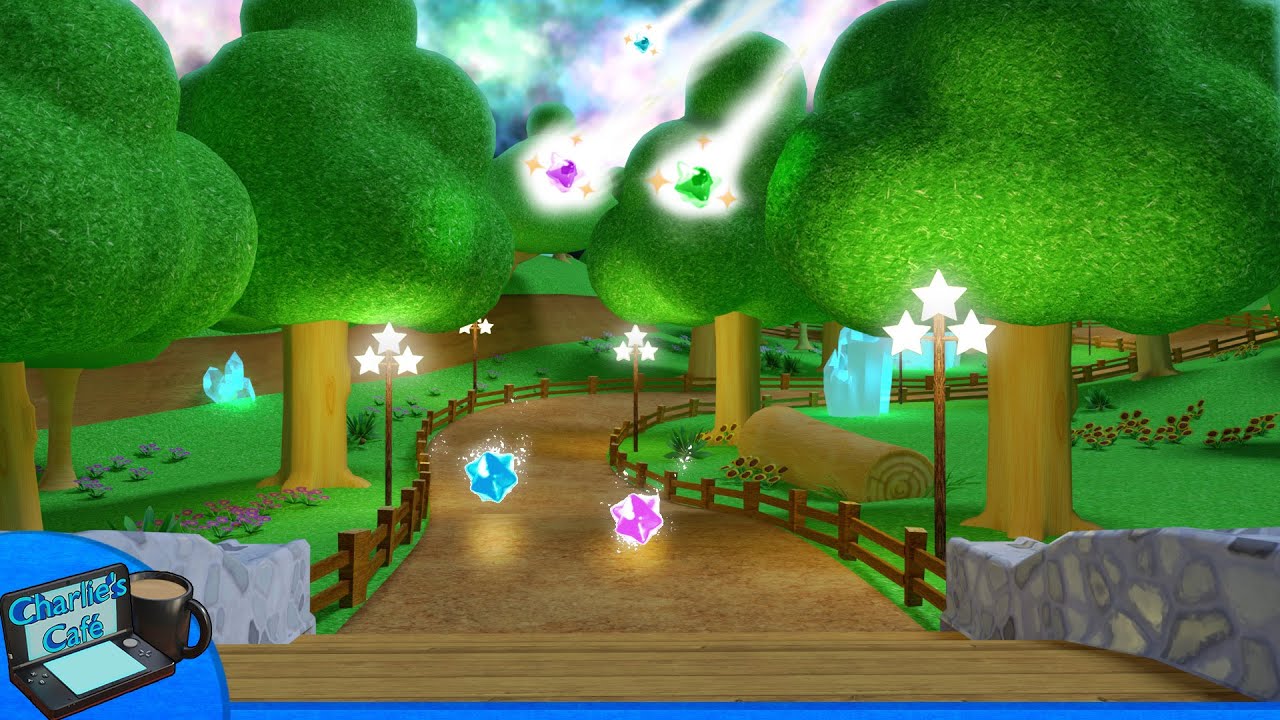 Modeling a Forest through Super Mario Galaxy's Castle Gardens - YouTube