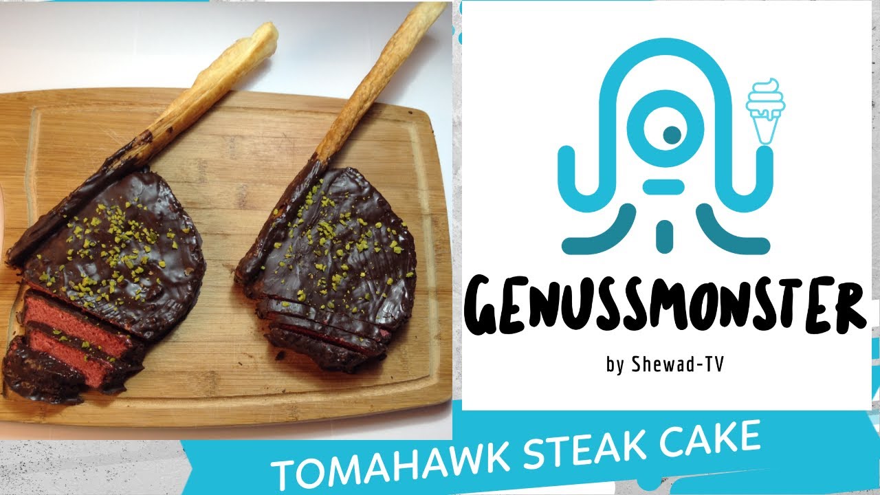 Tomahawk steak cake torte diy easy step by step with only few ...
