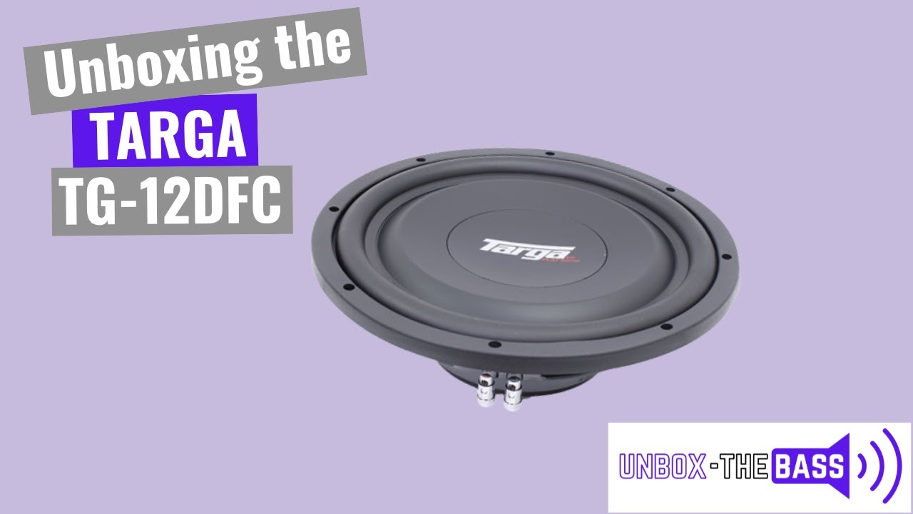 Unboxing the Targa : TG-12DFC "FLAT COMP series" - YouTube