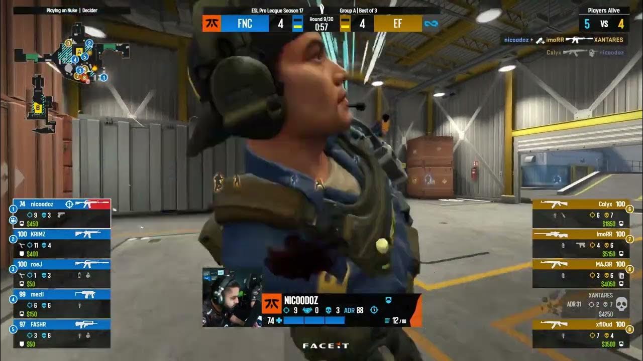 Calyx vs fnatic - Eternal Fire vs fnatic - ESL Pro League Season 17 - YouTube