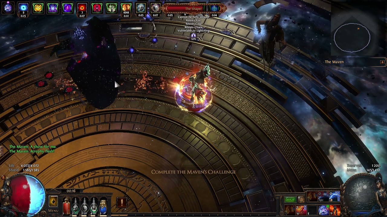 [3.16] Arc Unleash Doryani's Prototype Assassin | Path Of Exile - YouTube