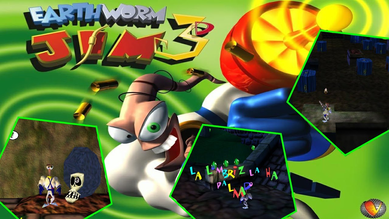 Earthworm Jim 3D Cap 6| La Lombriz Ha Palmado.|| - YouTube