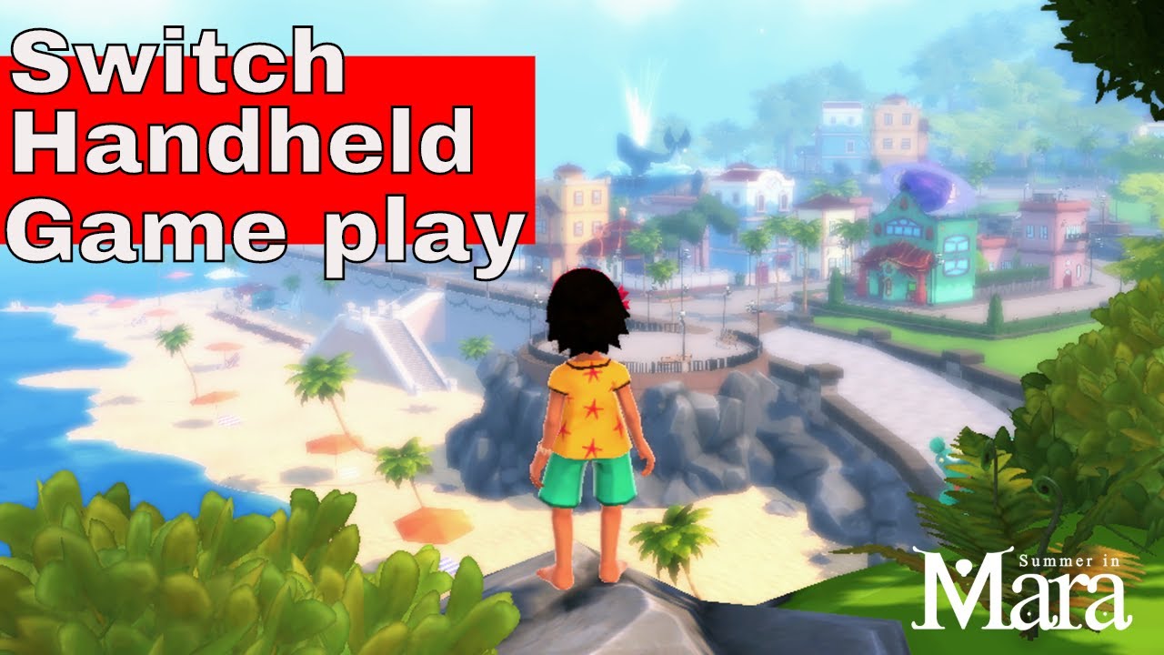 Summer in Mara Switch handheld game play - YouTube